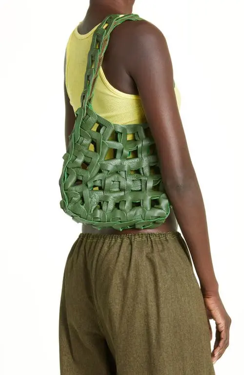SC103 Links Leather Shoulder Bag