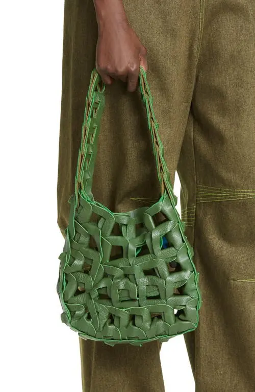 SC103 Links Leather Shoulder Bag