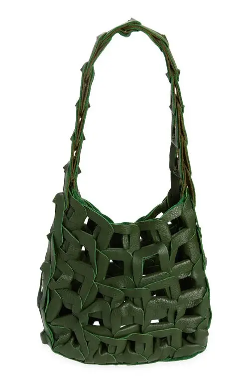 SC103 Links Leather Shoulder Bag