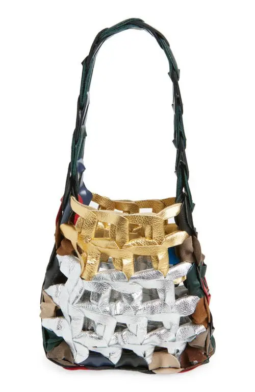 SC103 Links Leather Shoulder Bag