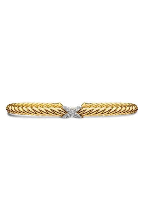 David Yurman Cablespira® Station Bracelet - Diamond