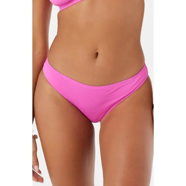 Roxy Sd Beach Classics Moderate Bikini Bottom - Maui Pink