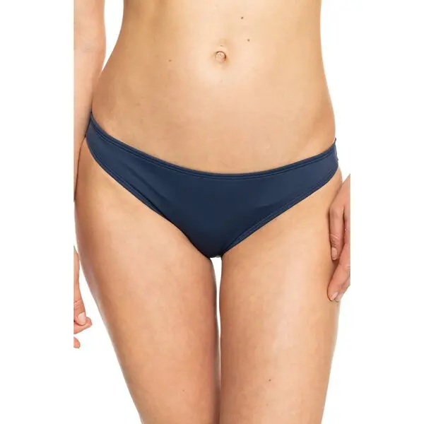 Roxy Sd Beach Classics Moderate Bikini Bottom - Mood Indigo