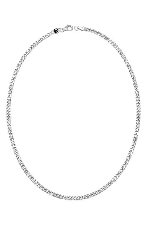 CRISLU Curb Link Necklace - Platinum