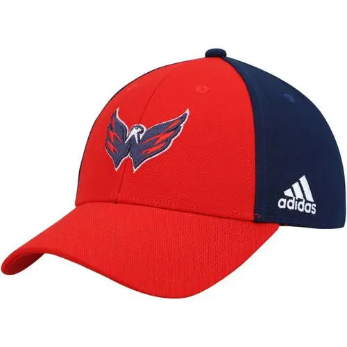 Adidas Navy Washington Capitals Team Adjustable Hat