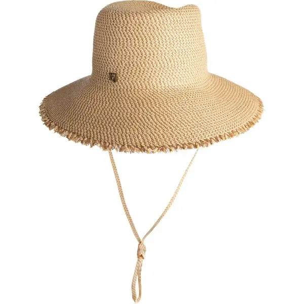 Eric Javits Suncoast Ii Woven Straw Hat - Peanut