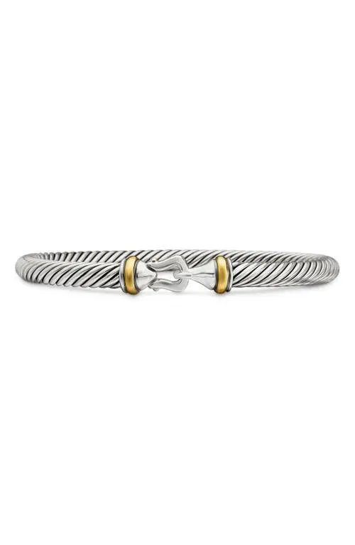 David Yurman Cable Classic Buckle Bracelet - Two Tone