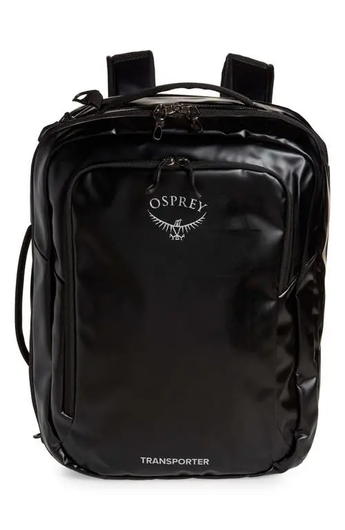 OSPREY Transporter Global Carry-on Travel Backpack - Black