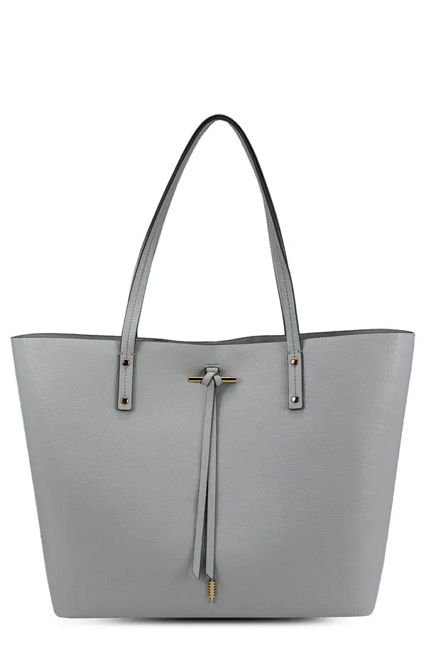 THACKER Fran Leather Tote - Mist