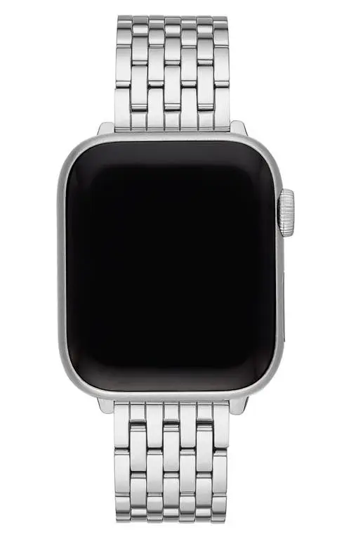 Michele 20mm Apple Watch® Bracelet - Chrome