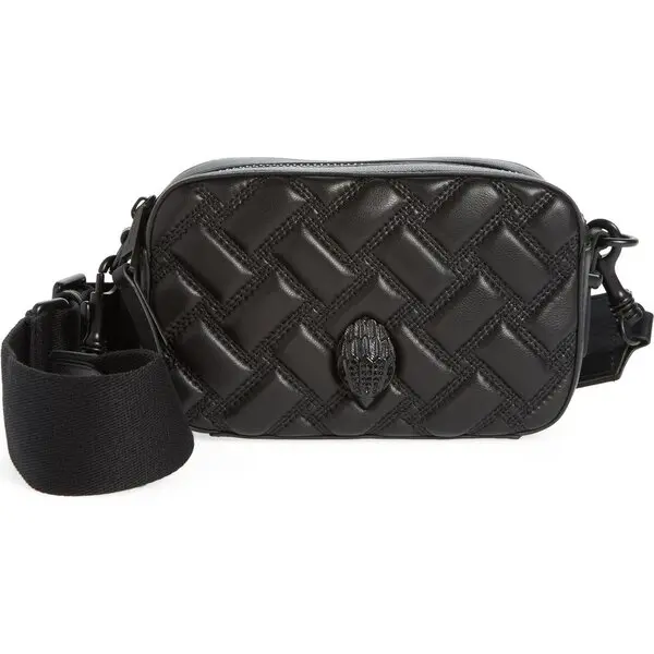 Kurt Geiger Kensington Small Leather Camera Bag - Black