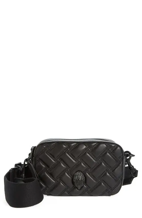 Kurt Geiger Kensington Small Leather Camera Bag - Black