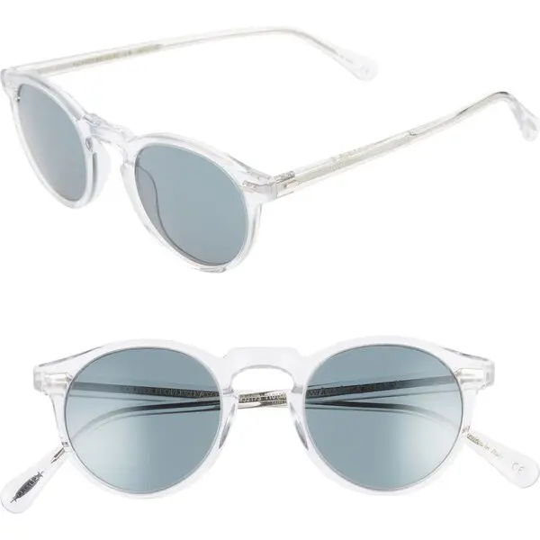 Oliver Spencer Gregory Peck Sunglasses - Crystal/crystal Indigo Photochromic