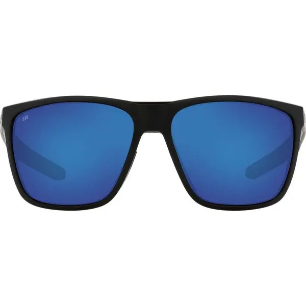 COSTA DEL MAR 62mm Square Sunglasses - Black Blue