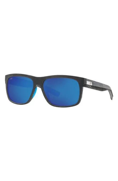 COSTA DEL MAR 58mm Square Sunglasses - Blue