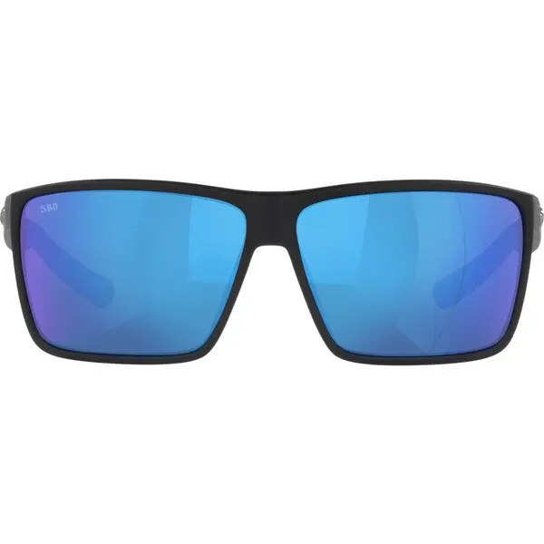 COSTA DEL MAR 63mm Polarized Square Sunglasses - Blue Mirror