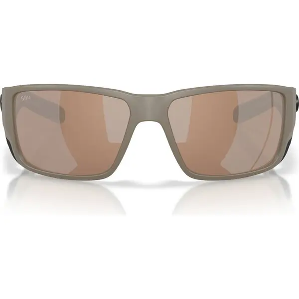 COSTA DEL MAR Fantail Pro 60mm Sunglasses - Sand/copper Silver 580g