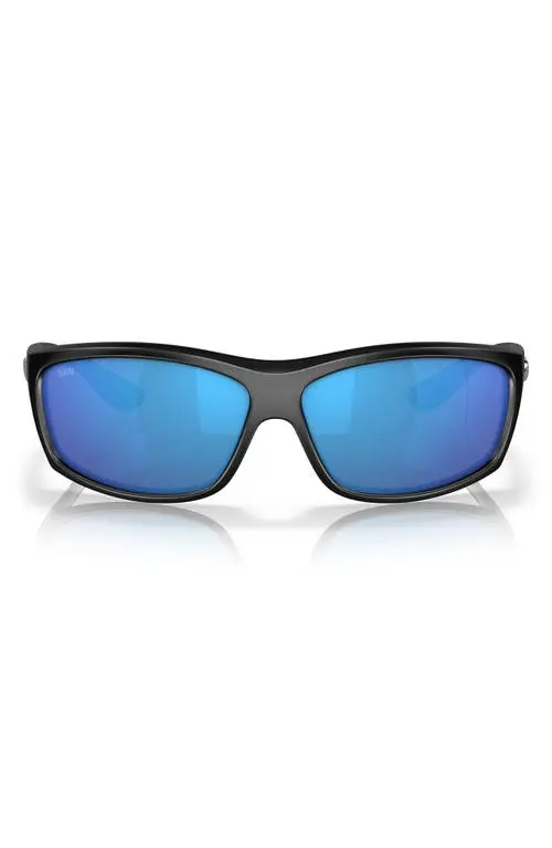 COSTA DEL MAR 65mm Polarized Sunglasses - Matte Black