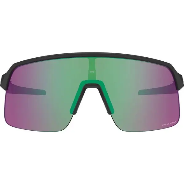Oakley Sutro Lite Wrap Shield Sunglasses - Black/green