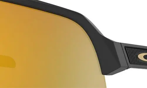 Oakley Sutro Lite Wrap Shield Sunglasses - Solid Black