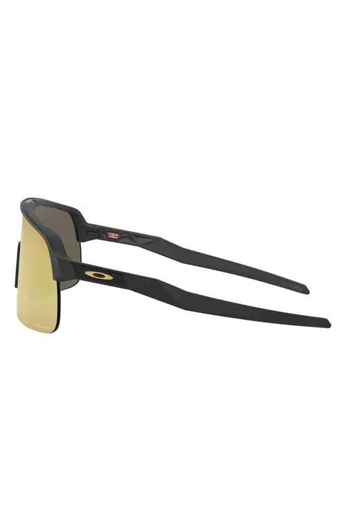 Oakley Sutro Lite Wrap Shield Sunglasses - Solid Black