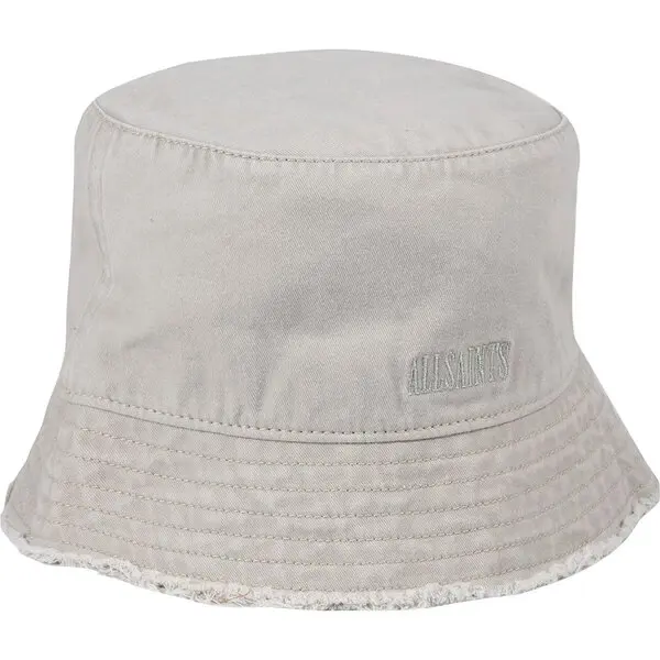 ALLSAINTS Frayed Edge Bucket Hat - Tanned Taupe