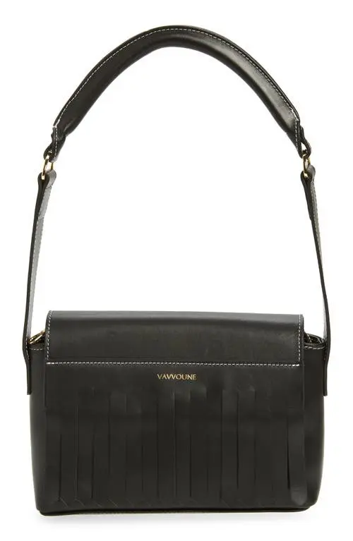 VAVVOUNE Claret Leather Bag