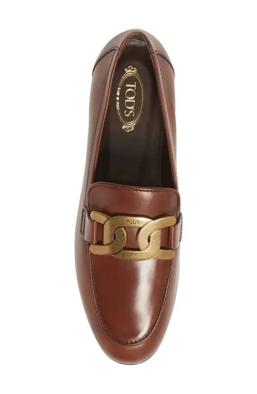 TOD'S Chain Buckle Loafer