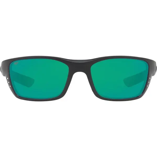 COSTA DEL MAR 58mm Polarized Sunglasses - Black Green
