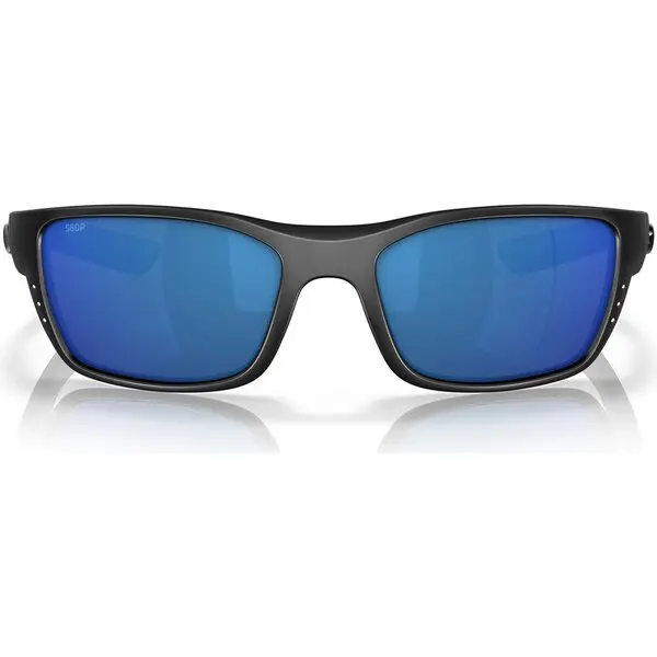 COSTA DEL MAR 58mm Polarized Sunglasses - Black Grey
