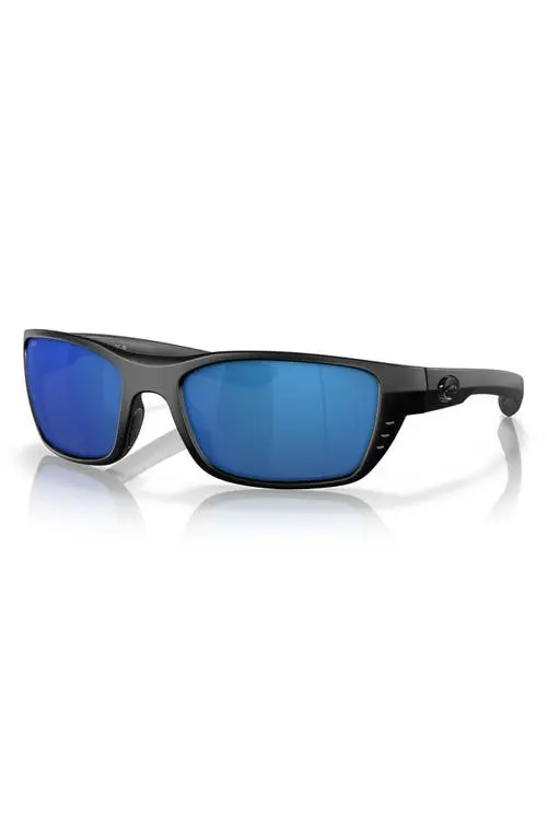 COSTA DEL MAR 58mm Polarized Sunglasses - Black Grey