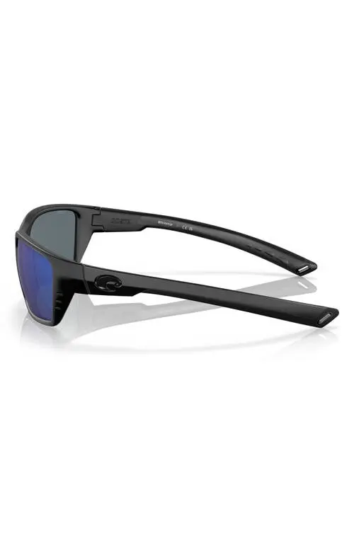 COSTA DEL MAR 58mm Polarized Sunglasses - Black Grey