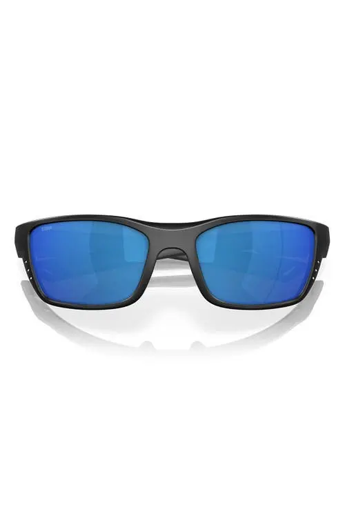 COSTA DEL MAR 58mm Polarized Sunglasses - Black Grey