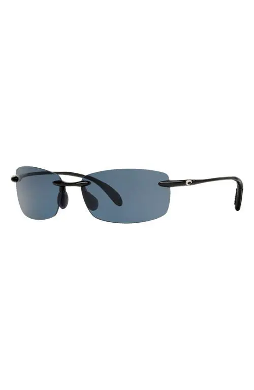 COSTA DEL MAR 60mm Polarized Rimless Sunglasses