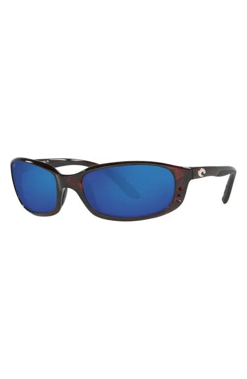 COSTA DEL MAR 59mm Polarized Sunglasses - Light Tort