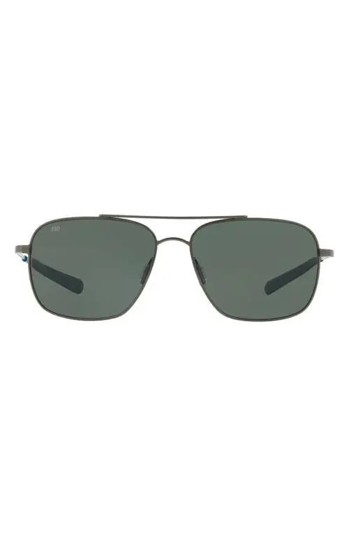 COSTA DEL MAR Canaveral 59mm Polarized Sunglasses - Grey