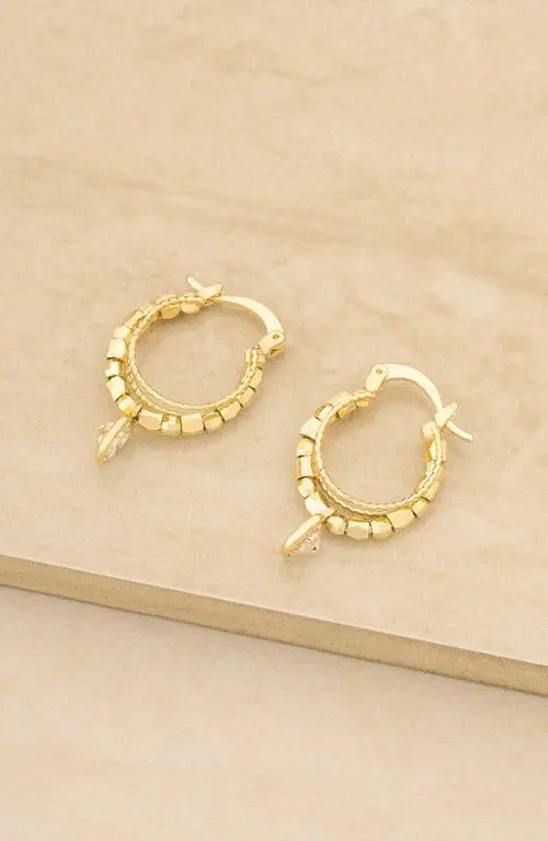 Ettika Triple-hoop Earrings