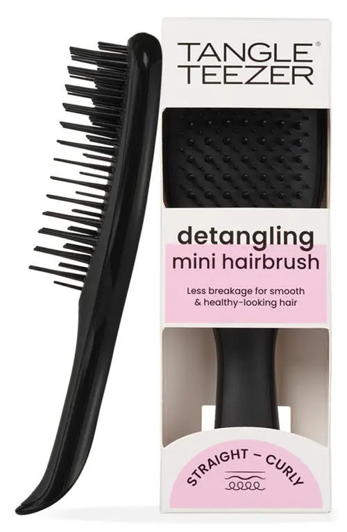 TANGLE TEEZER Mini Ultimate Detangling Hairbrush - Black