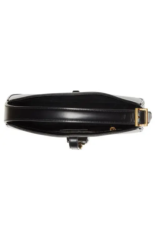 Saint Laurent Le 5 À 7 Leather Hobo - Nero