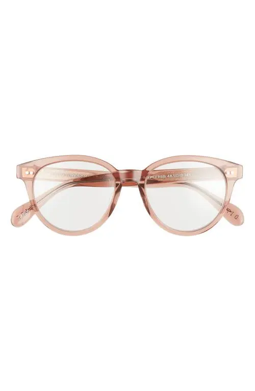 DIFF Carly 48mm Round Optical Glasses - Cafe Ole