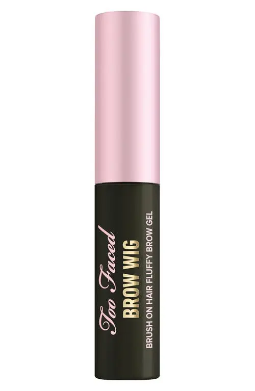 TOO FACED Brow Wig Brush On Brow Gel - Soft Black