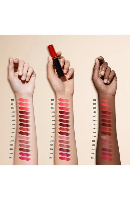 ARMANI Lip Power Long-lasting Satin Lipstick - 107 Sensual