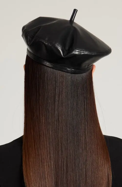 Eugenia Kim Carter Leather Beret