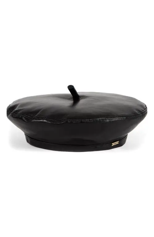 Eugenia Kim Carter Leather Beret