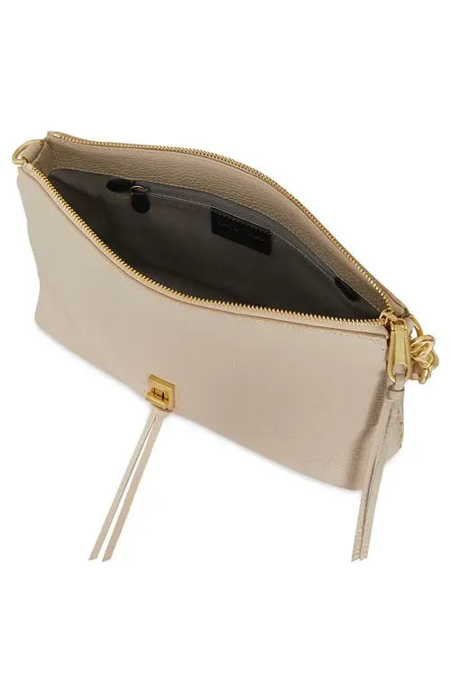 Rebecca Minkoff Darren Leather Shoulder Bag - Stone