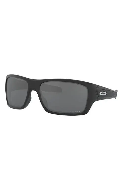 Oakley Turbine™ 65mm Oversize Square Sunglasses - Black