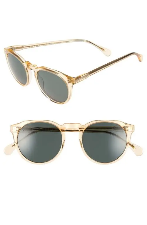 Raen Remmy Polarized Sunglasses - Champagne Crystal