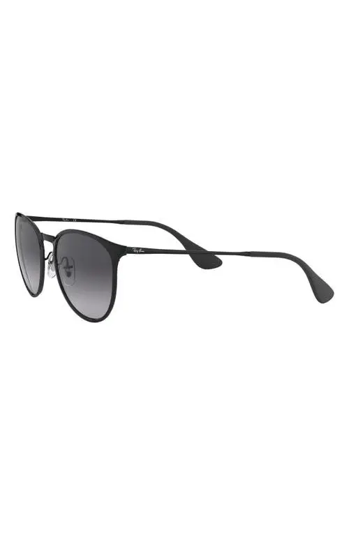 Ray-ban Erika Round Sunglasses - Black