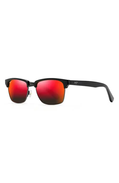 Maui Jim Kawika 54mm Polarized Square Sunglasses