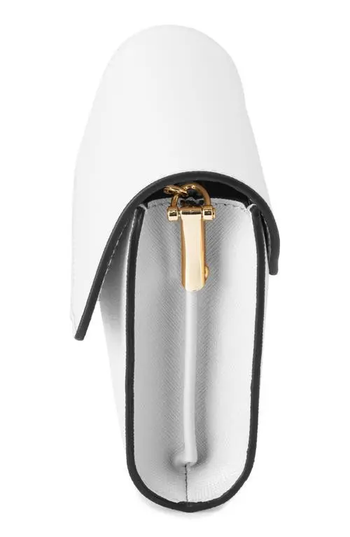 OLGA BERG Faux Leather Envelope Clutch